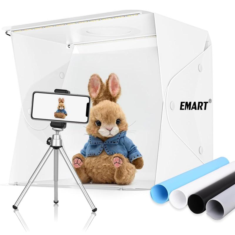 EMART 撮影ボックス 簡易スタジオ 撮影ブース