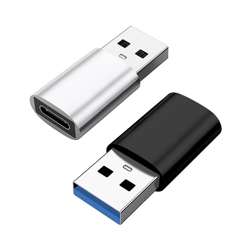 TRkin USB Type-C 変換アダプタ USB 3.0 Type C（メス）to USB 3.0（オス）変換アダプタ 急速充電 5Gbps高速データ転送 小型携帯 i-p-h-one15/16シリWindows 10 / Mac O...