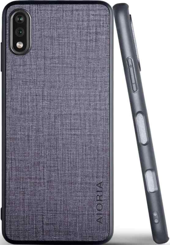 Sony Xperia ACE 2ケース 生地パターンレザー高級に保護純色スマホケースSony Xperia ACE 2 5G