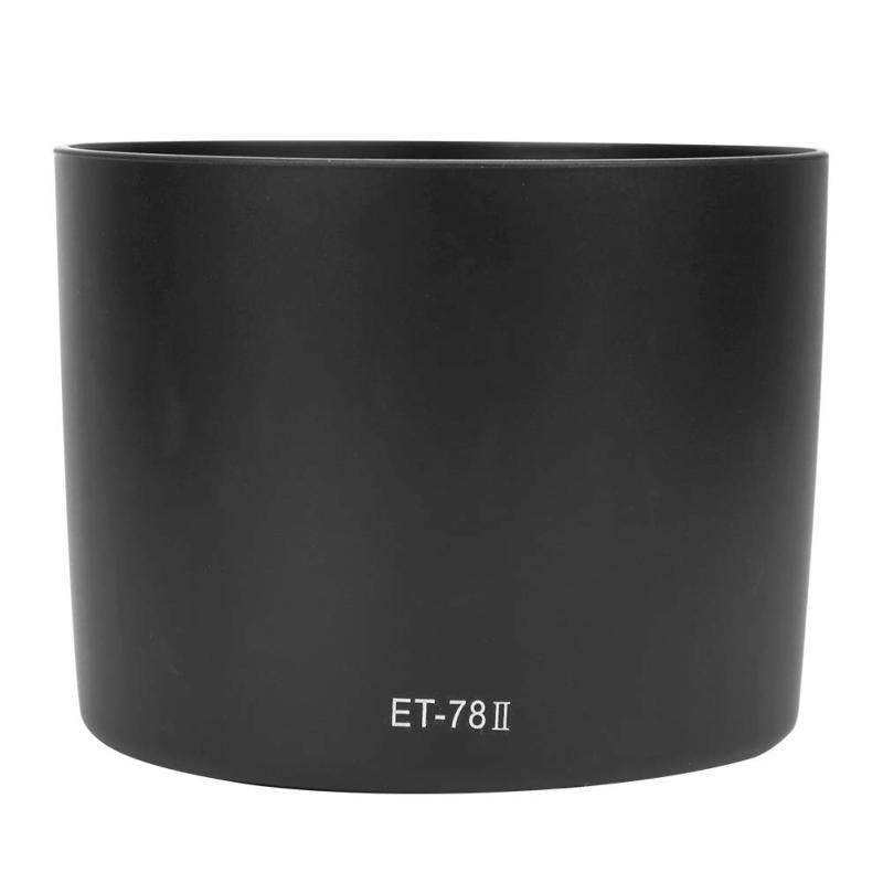キヤノンEF 135mm F2L 180mm F3.5L USMレンズ用フード ET-78II,カメラ用レンズフード ET-64IIレンズフードは、逆光、サイドライト、フラッシュ、夜間撮影時に、非撮影光の侵入を防ぎ、霞を回避することができま...