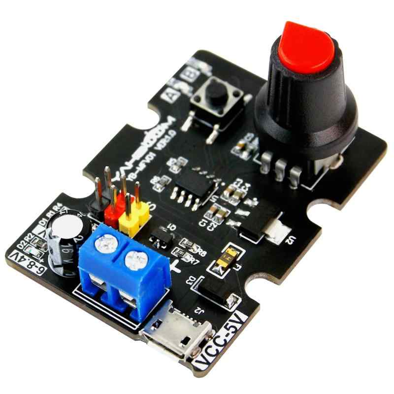Yahboom RCサーボテスター 1 8 16チャンネル サーボモーター コントローラーセンタリングツール 過電流保護付き 2つの制御モード8チャンネル独立サーボインターフェースと8つの高精度ポテンショメータ。手動モード、センタリングモー...