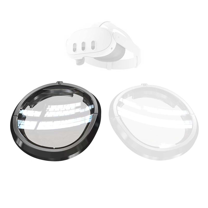 Realegend 度付きレンズ Quest 3用の度付きレンズ Quest 3用のするレンズ度付き ABS磁気吸着フレーム メタクエスト 3用のレンズ