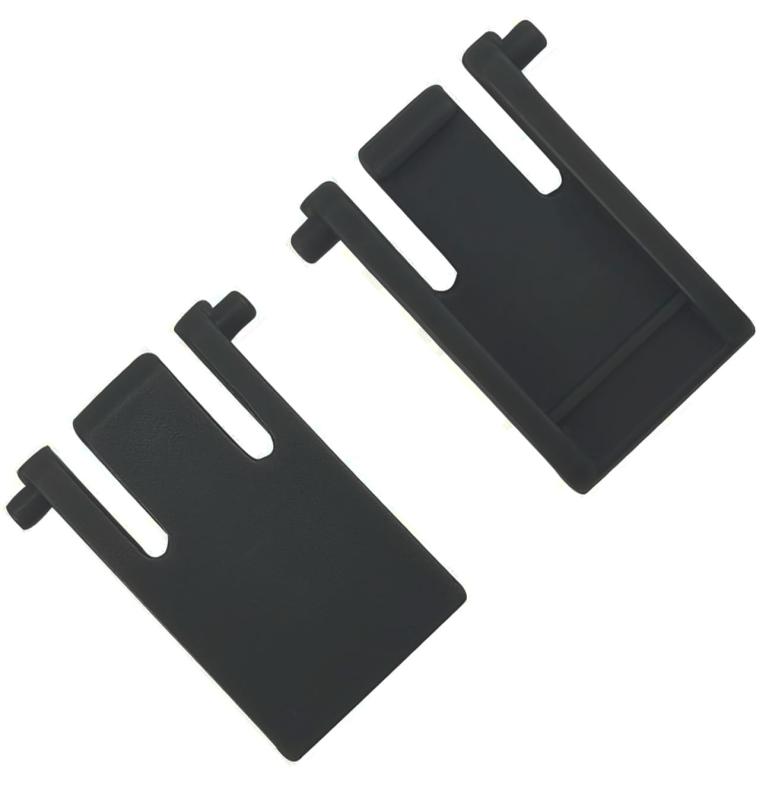 キーボードブラケット脚スタンド 交換用ロジクール K120 MK120対応 キーボード用 チルト スタンド 取り付け簡単修理部品 (2個パック)キーボードブラケット脚スタンド交換用ロジクールキーボード K120 MK120 用 色: 黒 梱...
