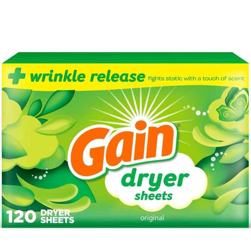 Gain Dryer Sheets - Original Fresh - 120 ct by GAIN
