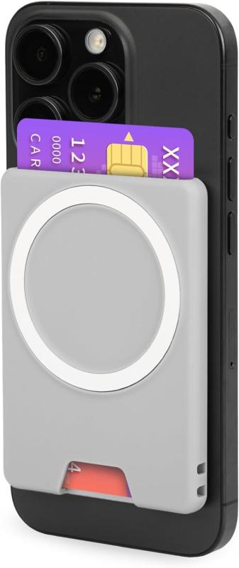 【ミニマリズム スタイル】PROfezzion MagSafe カードケース 【2枚カード入れ 超薄型 ミニマリズム】 耐衝撃 滑り止め 軽量 MagSafe ウォレット マグセーフ カードケース iPhone15 / 15Plus /15...