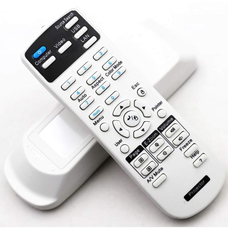 EachLight プロジェクター 交換用 リモコン Epson エプソン EH-TW400 EB-S04 EH-TW6700 EB-W12 EB-485WT EB-W05 EB-X24 EH-TW6700 EH-TW650 EB-G565...