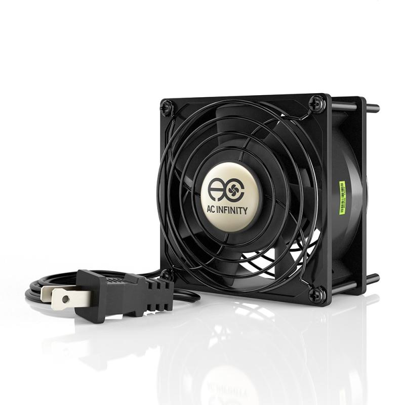AC Infinity AXIAL Fans Quiet Muffin Fan, UL-Certified for DIY Cooling Ventilation Exhaust Projects