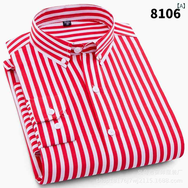 ・カテゴリ: シャツ・スタイル: シンプル・主な素材: ポリエステル31-50%・袖丈: 長袖・柄: ストライプ・厚み: 加绒・ディテール: プリント・対象年齢: ティーン・対象シーン: カジュアル・カラー展開: 8106,8107,810...