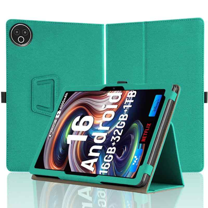 For HiGrace HGCKB1004S/KB1004S 専用ケース HiGrace タブレット 10インチ Android16 用保護ケース 手持ちバンド付き 持ちやすい スタンド機能 多角度対応 持ち運び 耐衝撃 落下防止【対応機種...