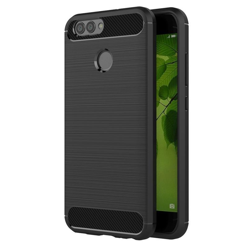 Gosento For HUAWEI nova 2 HWV31 ケース シリコン 衝撃吸収カバー 防指紋 HUAWEI nova 2 HWV31 ケース カバー (ブラック)【対応機種】HUAWEI nova 2 HWV31 スマートフォン...