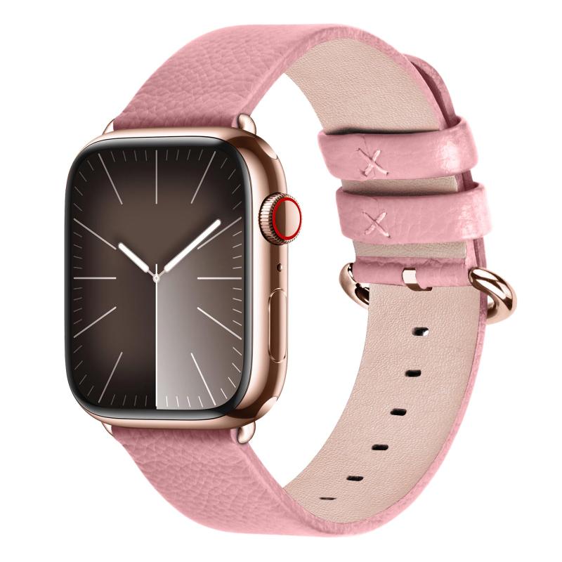 for Apple Watch バンド 49mm 46mm 45mm 44mm 42mm (Series 3 2 1) アップルウォッチ バンド本革 交換バンド Compatible with iWatch Ultra3 Ultra2 Ul...