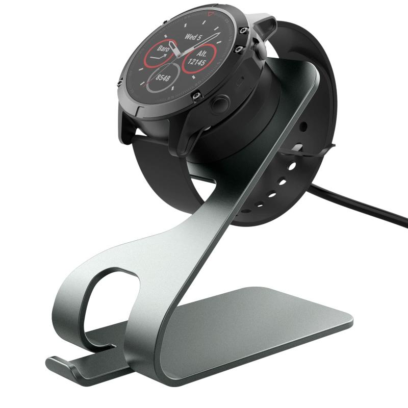 Garmin fenix3 チャージャ - ATiC Garmin fenix3 HR/fenix 3 /quatix3 専用USB充電ケーブル付き 充電クレードル 充電ドック チャージャー