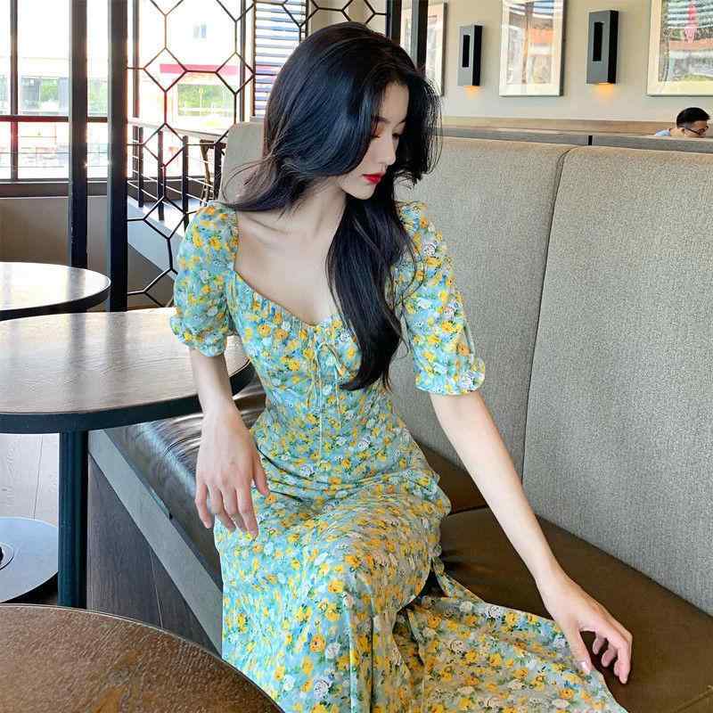 ワンピース レディース ロング丈 花柄 マキシ丈 フレンチガーリー ウエストマーク 着痩せ 上品 きれいめ フェミニン エレガント 小花柄 カジュアル おしゃれ かわいい オールシーズン["・カテゴリ: ワンピース", ...