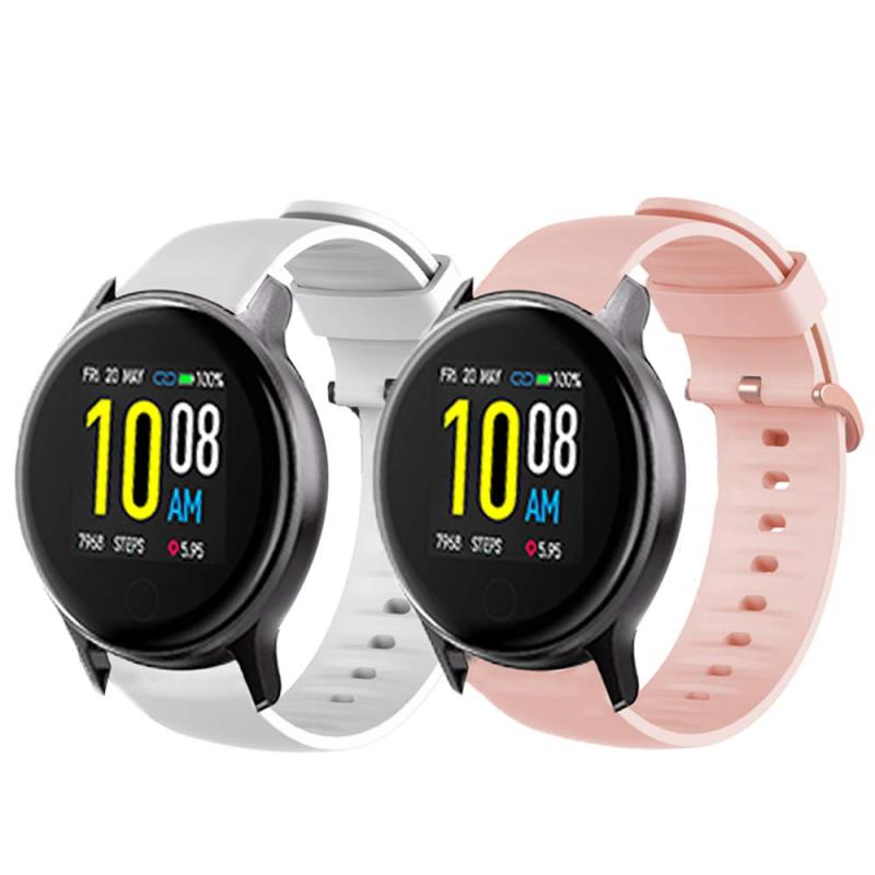 Lamshaw UMIDIGI Uwatch 2S バンド, スポーツ シリコン ベルト 交換バンド 対応 UMIDIGI Uwatch 2S スマートウォッチ対応機種：Uwatch 2S高品質：スポーツバンド。軽さも、しなやかさも、通気性...