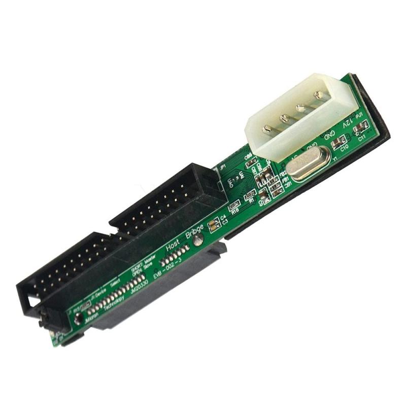 YFFSFDC SATA-IDE 変換 PCBボードアダプタ 2.5 3.5 インチ SATA オス40ピンのポート ATAからHDD DVD CD-ROM変換 2.5 Sataメス - 3.5インチ Ide1つのSATA 7 + 15ピン...