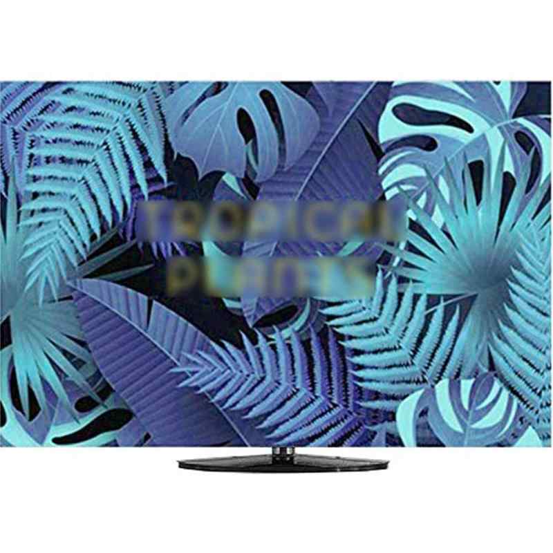 Umora液晶テレビカバー 北欧風 防塵 汚れ防止 インテリア テレビアクセサリー 可愛い良質なポリエステル素材を採用し、しっかりした作り、耐用性に優れる。サイズ：30-32インチ(80X50cm) 37-39インチ(93X58cm) 40...