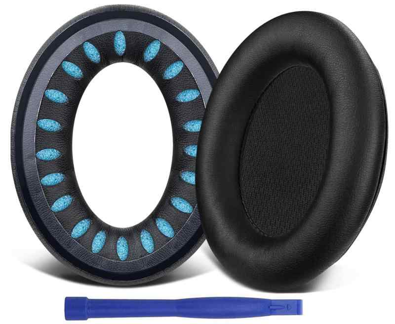 SOULWIT イヤーパッド イヤークッション Bose Triport 1 (TP-1) Triport 1A (TP-1A) Around-Ear 1 (AE1) ヘッドセット 用 ヘッドホン パッド より厚くする 交換パッド ノイズア...