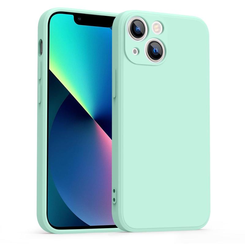 iPhone 13 Mini 用ケース 衝撃吸収 レンズ保護 ストラップホール シリコン素材 傷つけ防止 ワイヤレス充電対応 iPhone 13 Mini 用 ケースiPhone 13 Mini 用 ケース高品質の シリコーン と ポリカー...