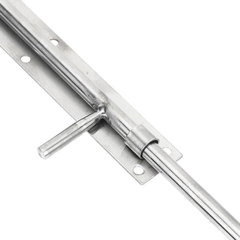 Mobestech 門落とし ステンレス 強力丸落し 丸棒 ラッチ 12芯 長さ46CM フロアラッチ ドアボルト ドアラッチ 鉄門・門扉・木扉 溶接 金具 20インチスライドドアボルトは、取り付けて使用するのが簡単で便利で、内部のドアロッ...