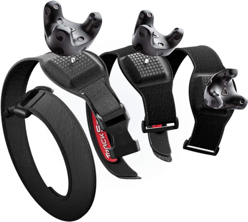 Rebuff Reality Track ストラップ Vive トラッカー用 - 調節可能な VR フルボディ トラッキング ストラップ、VR チャット モーション キャプチャ、Vive トラッカー 3.0 2.0 Ultimate と互換...