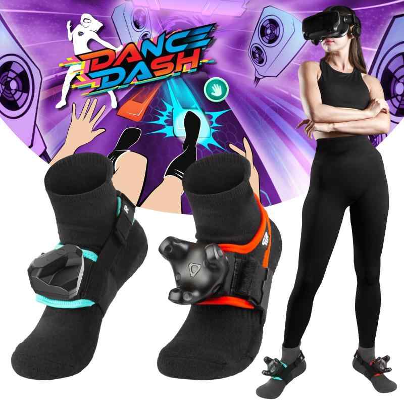 Rebuff Reality Trackstraps Elite + Dance Dash フルゲームSteamキー、VIVEトラッカー2.0&amp;3.0、HTC VIVEアルティメットトラッカー、Tundraトラッカー対応（トラッカー...