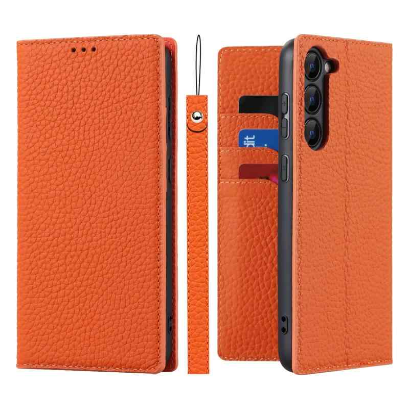 Pelanty For Galaxy S23 ケース手帳型 SC-51D SCG19 スマホケース 牛革製品 本革レザー 財布型カバー カード収納 スタンド機能 内蔵マグネット 手作り柔らかい サムスン ギャラクシー S23 携帯カバー