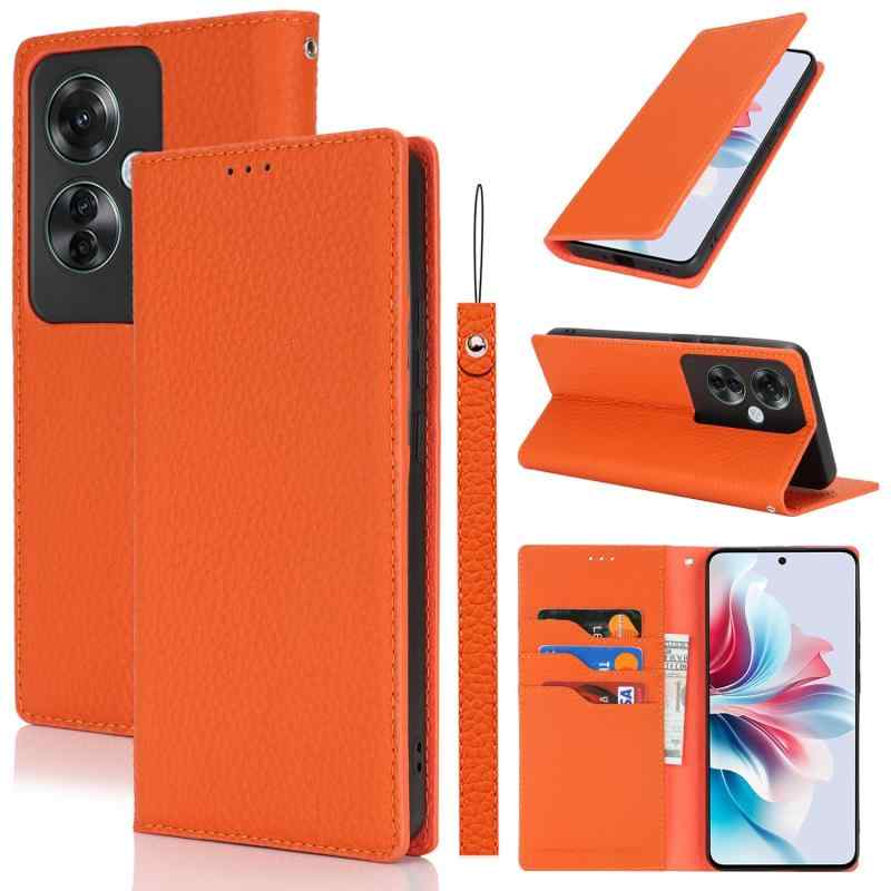 Litchi pattern case for OPPO Reno11 A
