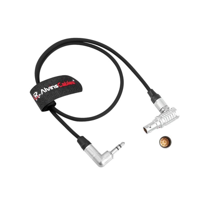 Alvin's Cables タイムコードケーブル RED Komodo 互換 Tentacle Sync 対応 3.5mm TRS - EXT 9ピン オス ケーブル