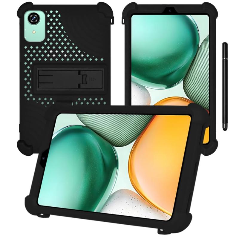 【E-COAST】Bmax I8 Plus ケース Bmax Android15 タブレット 8.7インチ 対応 用のケース スタンド可能 耐衝撃 保護カバー 通気性と冷却性 落下防止 防汚 防振 カバー スタイラスペン付属 超薄型 軽量ケ...