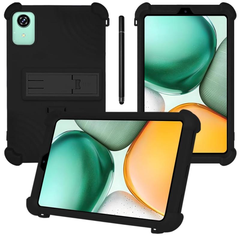 【E-COAST】Bmax I8 Plus ケース Bmax Android15 タブレット 8.7インチ 対応 用のケース スタンド可能 耐衝撃 保護カバー 落下防止 防塵 カバー スタイラスペン付属 ハニカム冷却 超薄型 軽量ケース (...