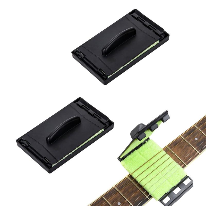 ギター弦クリーナー 2個セット 弦 フレット ギター クリーナー 弦楽器 メンテナンス 掃除 指板クリーニング クロススクラバーツール お手入れ アコギ 錆 さび 研磨【ギター弦クリーナー】ギター弦を清潔に保ち、寿命を延ばすギター弦クリーナ...