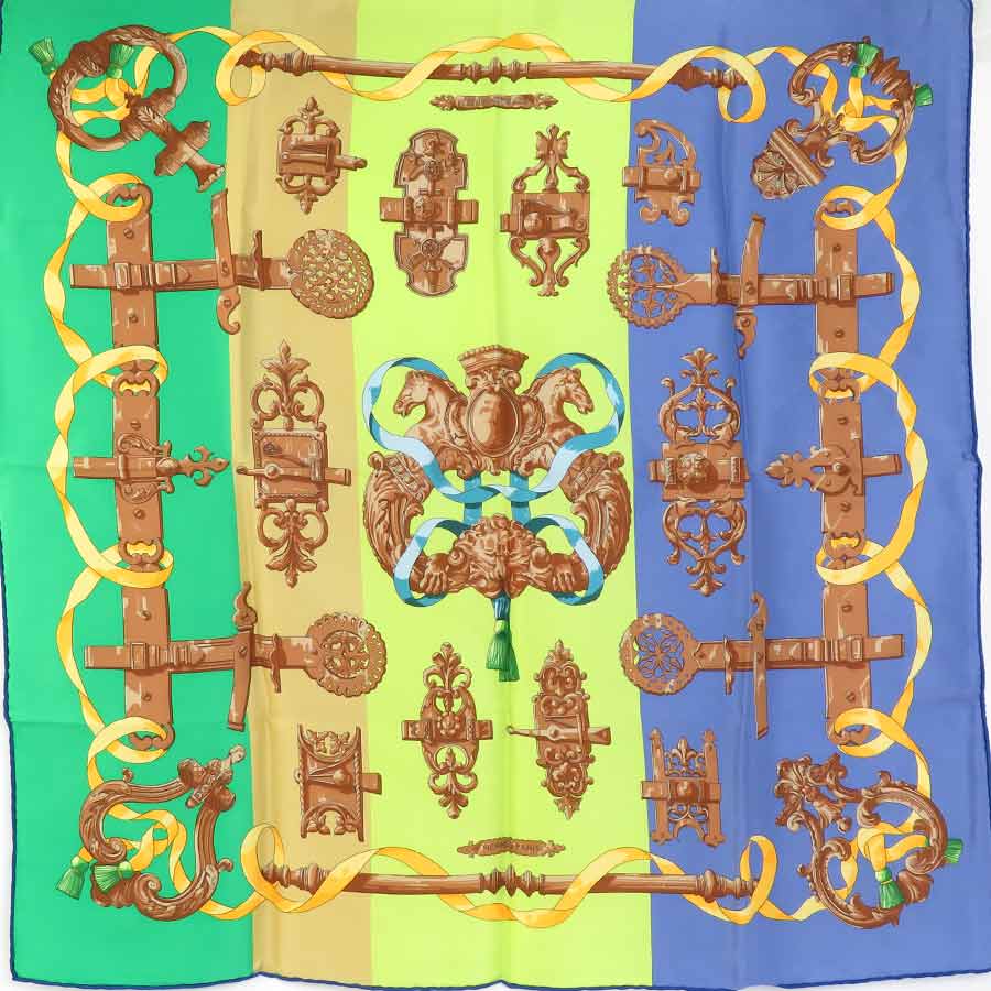 海外販売対応(Global shipping)エルメス HERMES　 スカーフ マルチカラー シルク FERRONNERIE レディース 送料無料 【中古】 e60066a クリックで拡大します 商品詳細 商品の状態 【外・表面】汚れ 商...