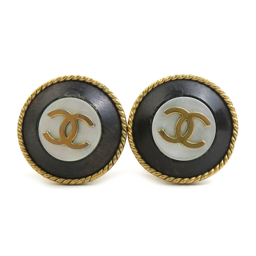 海外販売対応(Global shipping)シャネル CHANEL　 イヤリング ココマーク ゴールド/ブラック/ホワイト メタル/ウッド/シェル レディース 送料無料 【中古】 e61303a クリックで拡大します 商品詳細 商品の状態...