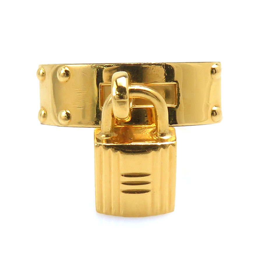 海外販売対応(Global shipping)エルメス HERMES　 スカーフリング ケリーチャーム ゴールド/ブラック メタル/レザー レディース 送料無料 【中古】 e61453 クリックで拡大します 商品詳細 商品の状態 【外・レザ...