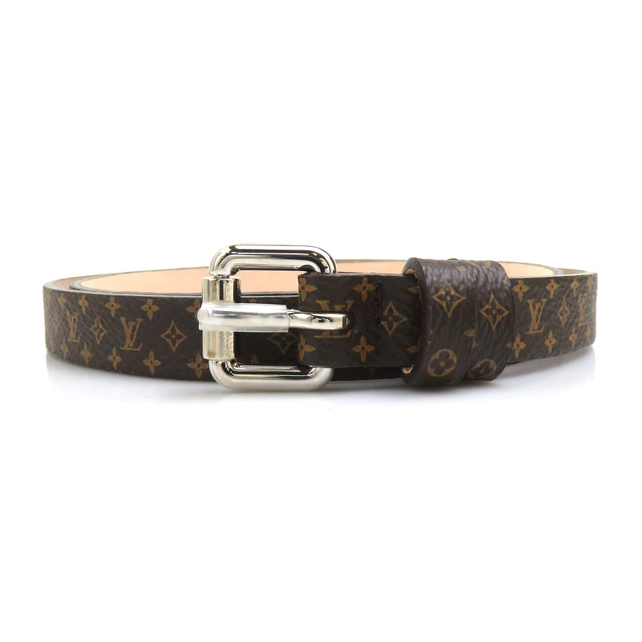 海外販売対応(Global shipping)ルイ ヴィトン LOUIS VUITTON　 ベルト UNIFORMES スタッフユニフォーム モノグラム ブラウン モノグラムキャンバス レディース 送料無料 【中古】 56566a クリック...