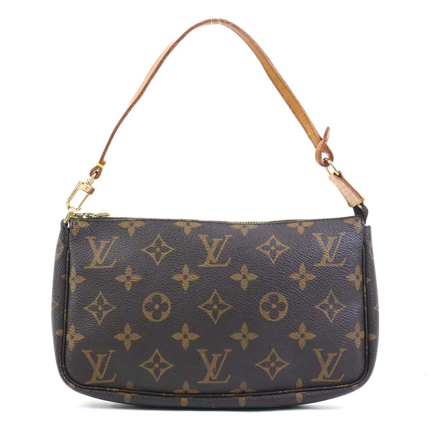 海外販売対応(Global shipping)ルイ ヴィトン LOUIS VUITTON　 アクセサリーポーチ モノグラム ブラウン モノグラムキャンバス ポシェット アクセソワール レディース M51980 送料無料 【中古】 r1126...