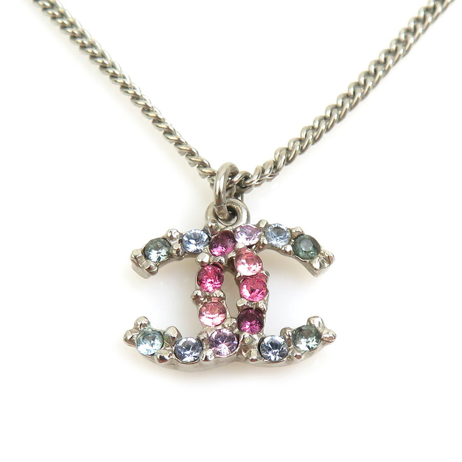 海外販売対応(Global shipping)シャネル CHANEL　 ネックレス ココマーク シルバー/マルチカラー メタル/ラインストーン レディース 送料無料 【中古】 e62129a クリックで拡大します 商品詳細 商品の状態 キズ...