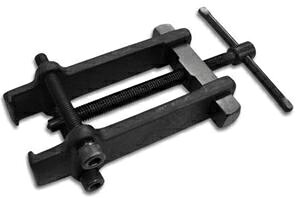 ■商品仕様：・本体サイズ：L150×W85×D45mm・対応ベアリングサイズ：φ24〜55mm・ハンドル長：105mm・センターボルトストローク：95mm・固定用ボルト専用レンチ（HEX6mm）付き■商品説明：プーラーの爪が対象物から外れに...