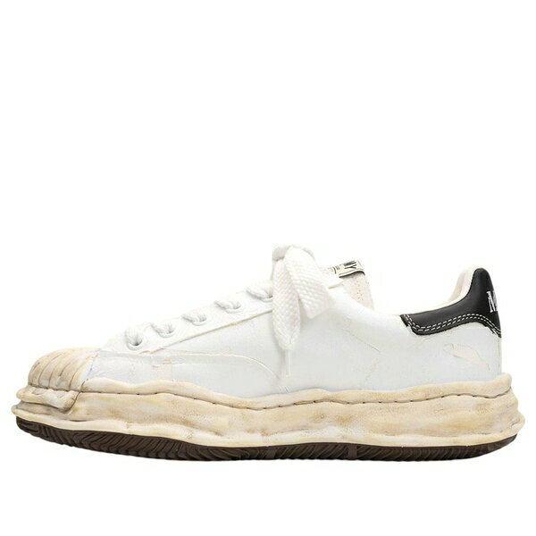 ■ブランド Maison MIHARA YASUHIRO(ミハラヤスヒロ)■商品名 Maison MIHARA YASUHIRO BLAKEY OG Sole Film Attached Canvas Low 'White' A15FW72...