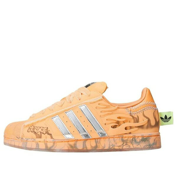 ■ブランド adidas(アディダス)■商品名 adidas Hellstar Superstar II 'Hazy Orange Silver Metallic Core Black' LA1501■色 ■サイズ サイズ US_9.5(2...