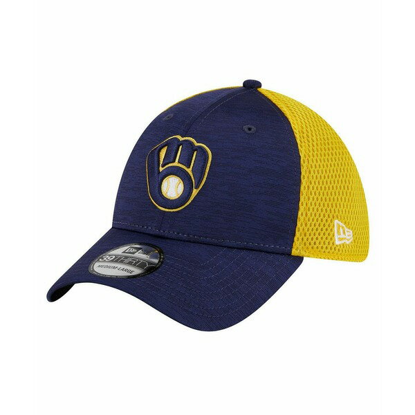 ■帽子サイズ 単位(cm) USサイズ｜頭囲(cm) S/M｜57 M/L｜59 ■ブランド New Era (ニューエラ)■商品名 Men's Navy Milwaukee Brewers Neo 39THIRTY Flex Hat■こち...