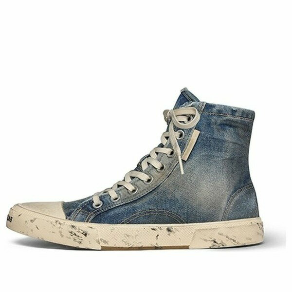 ■ブランド Balenciaga(バレンシアガ)■商品名 Balenciaga Paris High Top Sneakers 'Blue Destroyed Denim and Rubber' 688752W3RCL4090■色 ■サイズ...