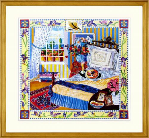 商品の詳細 作家名 Cynthia Fitting 作品名 Morning in Provence 技法 オフセットによる複製 外径サイズ 43×43 cm 作品サイズ 31×31 cm 補足説明 状態 新品　 付属品 額付 エディション ...