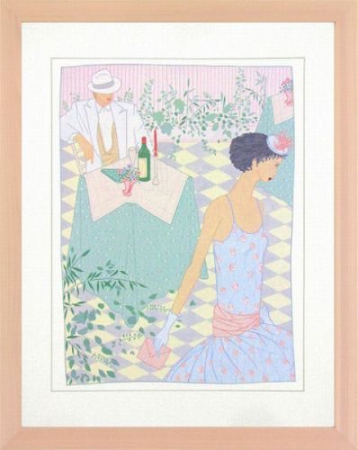 商品の詳細 作家名 Sally Lecky-Thompson 作品名 Rendezuous 技法 オフセットによる複製 外径サイズ 56×44 cm 作品サイズ 41×30 cm 補足説明 状態 新品 付属品 額付 エディション 淡いパステ...