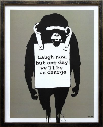 商品の詳細 作家名 バンクシー 作品名 LAUGH NOW 技法 オフセットによる複製 外径サイズ 54×43 cm 作品サイズ 50×39 cm 補足説明 状態 新品 付属品 額付 エディション ◆ バンクシー（Banksy） ◆イギリス...