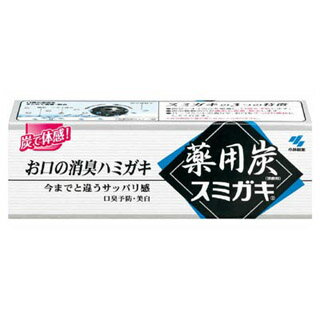 【商品特徴】 ●口腔衛生品(オーラルケア) ●炭がニオイの元を吸着し、口臭を予防。 ●炭の無数の穴が歯垢も吸着、除去。 ●ハーブミントの香りでお口をサッパリ爽快に。 【発売元・製造元】小林製薬（株） 【区分】化粧品 広告文責：株式会社ボーテ...