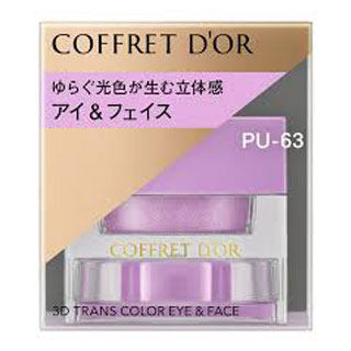 【商品特長】 アイシャドウ、頬紅、フェイスカラーとしてご使用いただけます。 明るい光色で立体感を演出する3Dトランスパール配合。 スフレのようなふんわり軽い感触でありながら、肌にぴったりとフィット。 ヨレにくくキレイな仕上がりが続きます。 ...