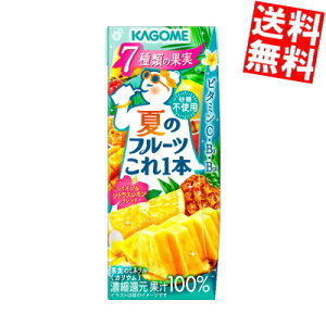 ■メーカー:カゴメ■賞味期限:2026年3月13日■備考:未開封は、常温保存可能■「夏のフルーツこれ1本」は、夏にぴったりの爽やかな味わい。パインやシトラスレモン等の7種類の果実をブレンド。シトラスレモンのほどよい香りを楽しみながら、たっぷ...