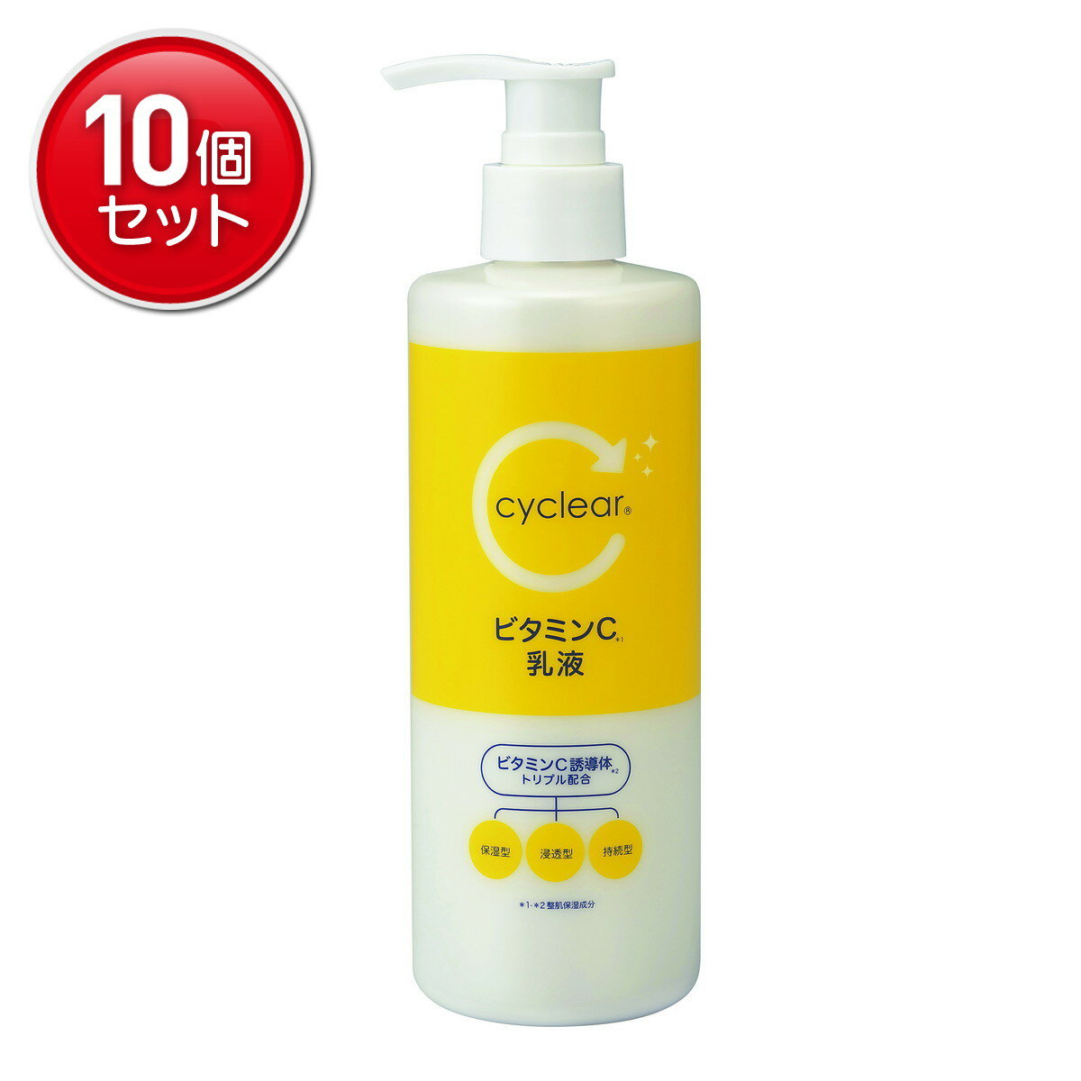 商品名：熊野油脂 cyclear ビタミンC 乳液 300ml内容量：300mlJANコード：4513574040595発売元、製造元、輸入元又は販売元：熊野油脂原産国：日本区分：化粧品商品番号：101-4513574040595商品説明高...