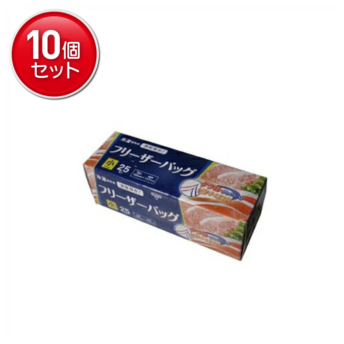 商品名：Wジッパー フリーザーバッグ (小) 25枚入り内容量：25枚JANコード：4521684312419発売元、製造元、輸入元又は販売元：株式会社ジャパックス原産国：中華人民共和国商品番号：101-71561冷凍保存用フリーザーバッグ...